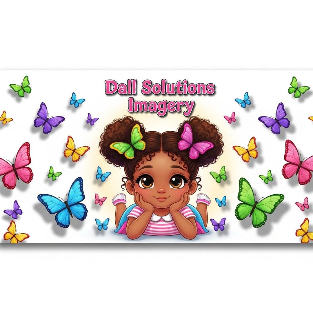 Cartoon Google Drive | Butterfly Girl Clip Art | Dall Solutions Imagery ...