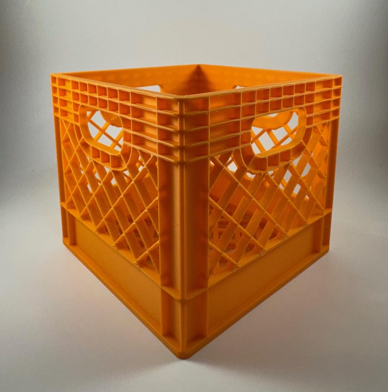 Mini Milk Crate Organizer, Mini Crate for Coasters, Desk Storage, Small ...