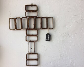 Upcycled metal art | Etsy