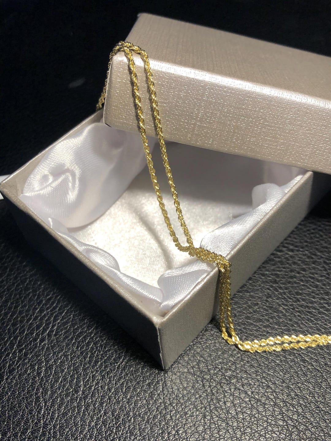 Gold Vermeil (over Sterling Silver) Rope Chain - 18" - Etsy