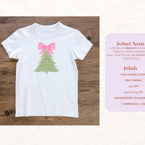 Pink Christmas Coquette Clipart Bundle Holiday Party Clipart Whimsical ...