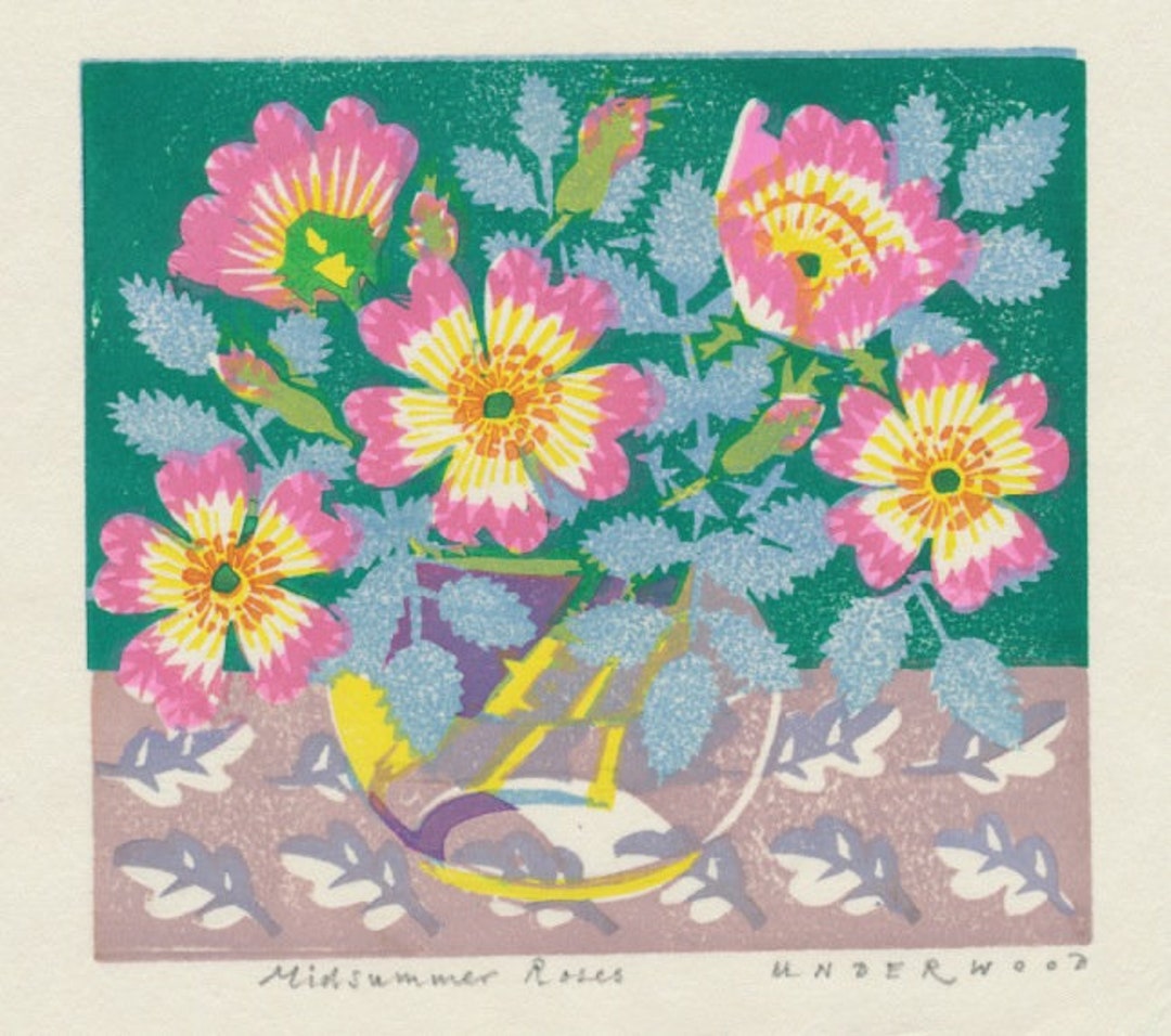 Midsummer Roses - Etsy