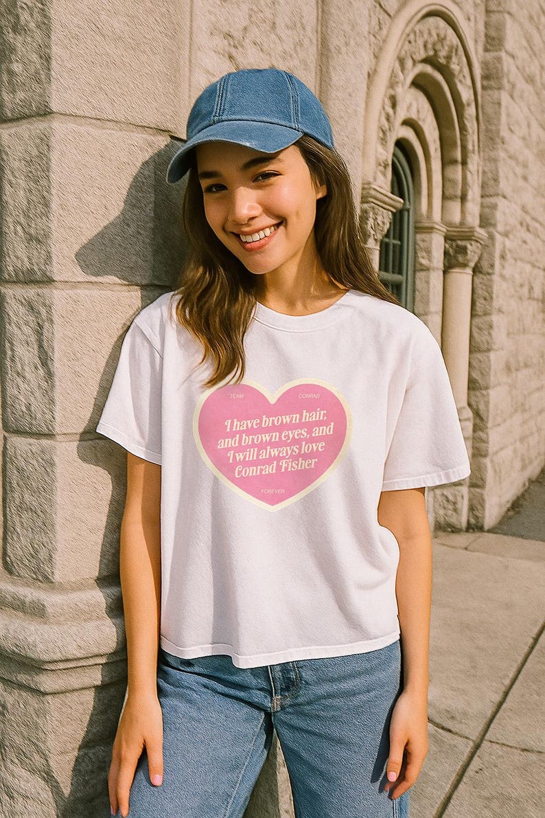 Conrad Fisher TSITP Tee, Summer I Turned Pretty Merch | Team Conrad ...
