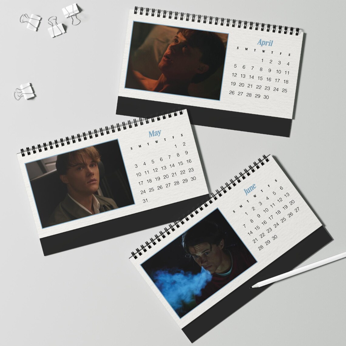 Conrad Fisher 2026 Calendar | Tsitp-inspired Desk Calendar for Team ...