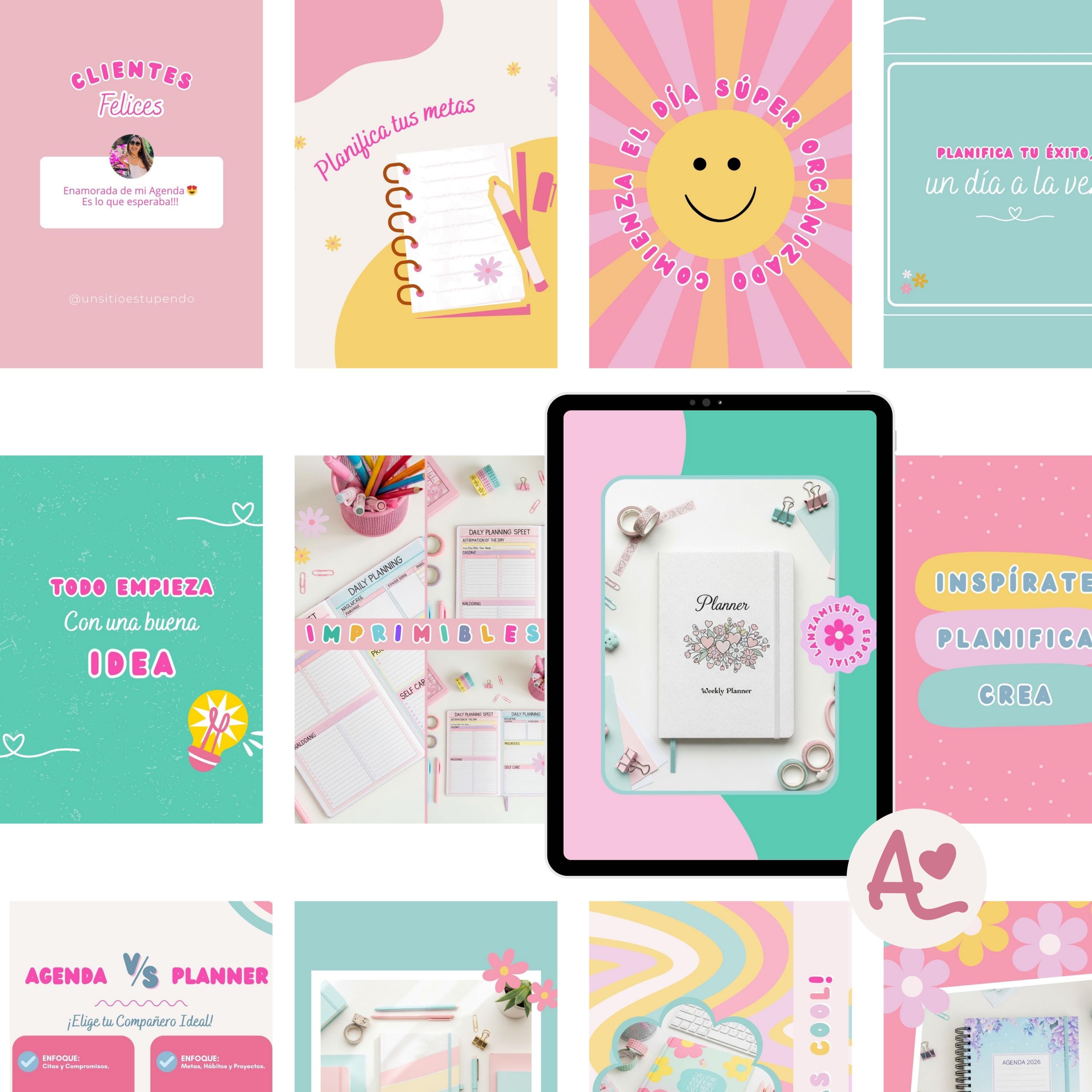 Instagram Post Templates | Canva for Calendars and Planners | 66 ...