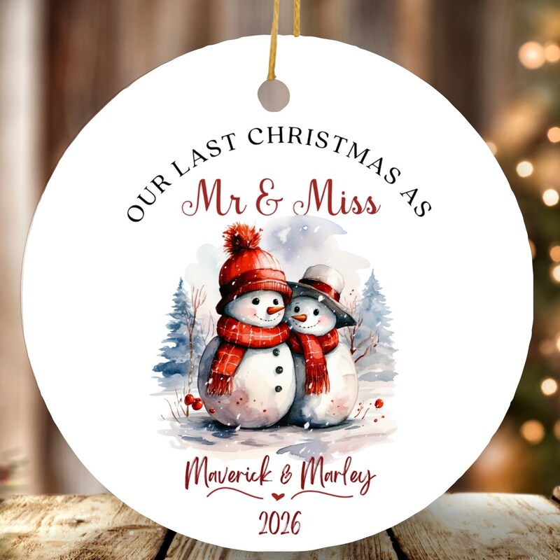 Last Christmas Mr Miss - Etsy