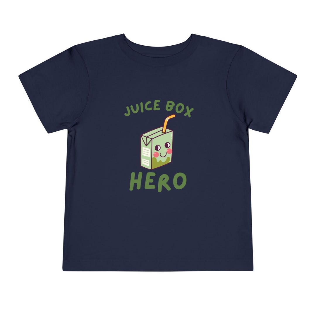 Juice Box Hero Funny Toddler Short Sleeve Tee: Kids Clothing - Etsy