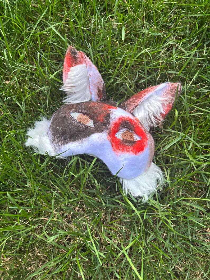 Handmade Calico Cat Mask - Etsy