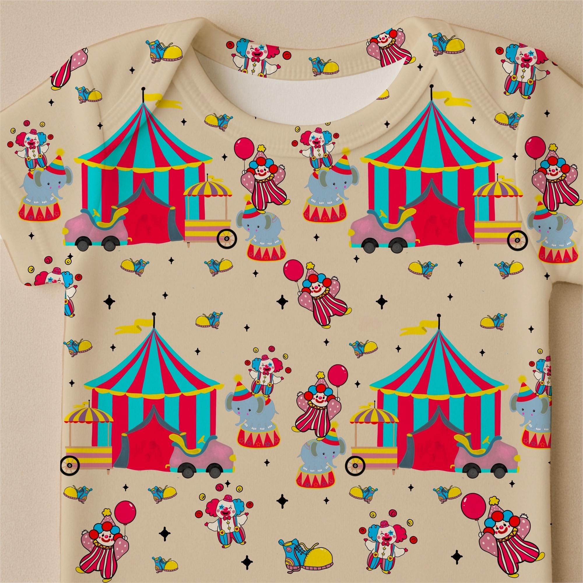 Circus Juggling Fabric, Quilting, Pillow Cases, Clothes,fabric by the ...