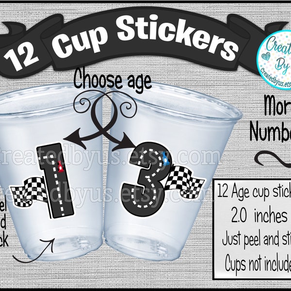 Race Track Stickers - Etsy
