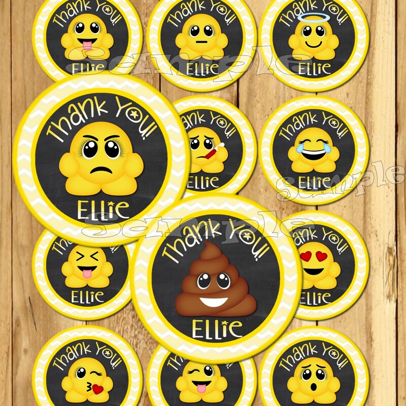 Emoticons Topper - Etsy