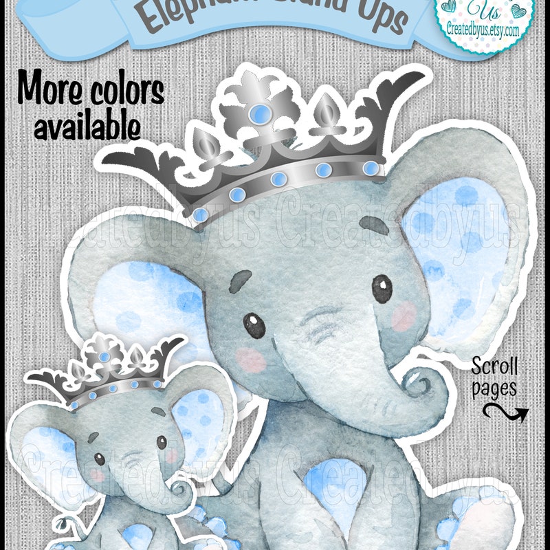 Elephant Prince Baby Shower - Etsy