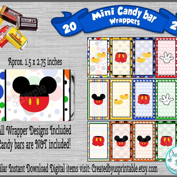 Mickey Stickers - Etsy