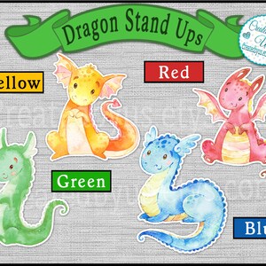 Dragon Stand up Cutouts for Party Decorations Dragon Baby Shower 1st ...