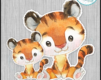 Tiger Baby Shower | Etsy