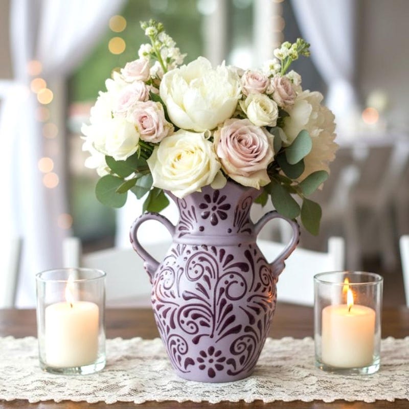 Spanish Vase - Etsy