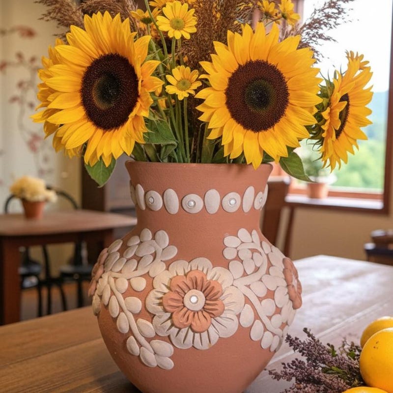 Jarrones de barro mexicanos - Etsy México