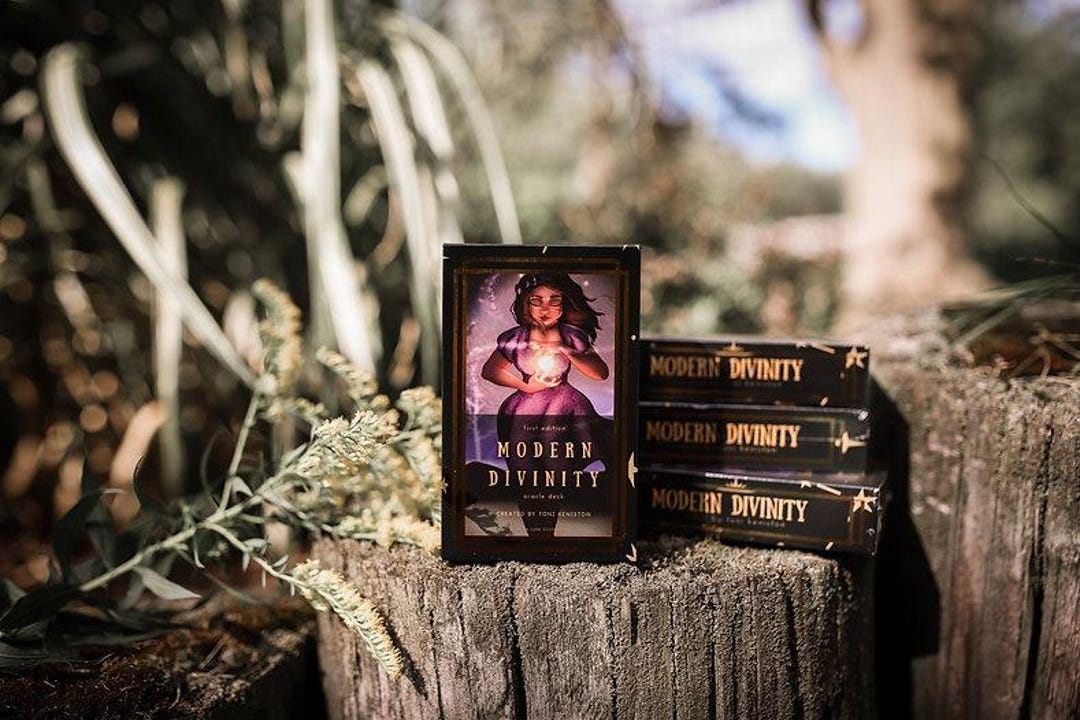 Modern Divinity Oracle Deck: Witchy Spiritual Guidance Cards - Etsy