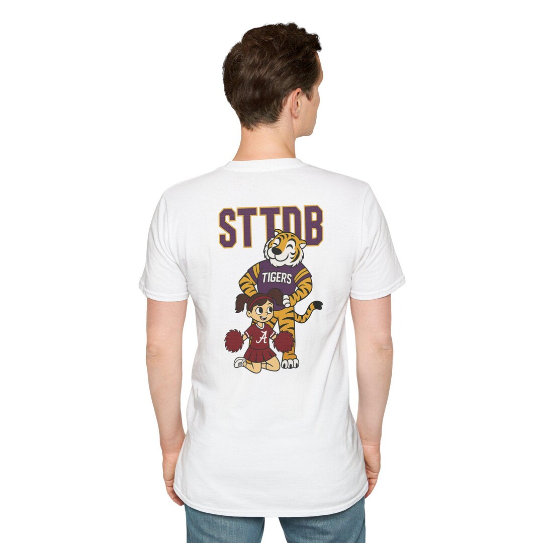 LSU Vs Alabama Rivalry Art | STTDB Tiger Mascot PNG | College Football ...