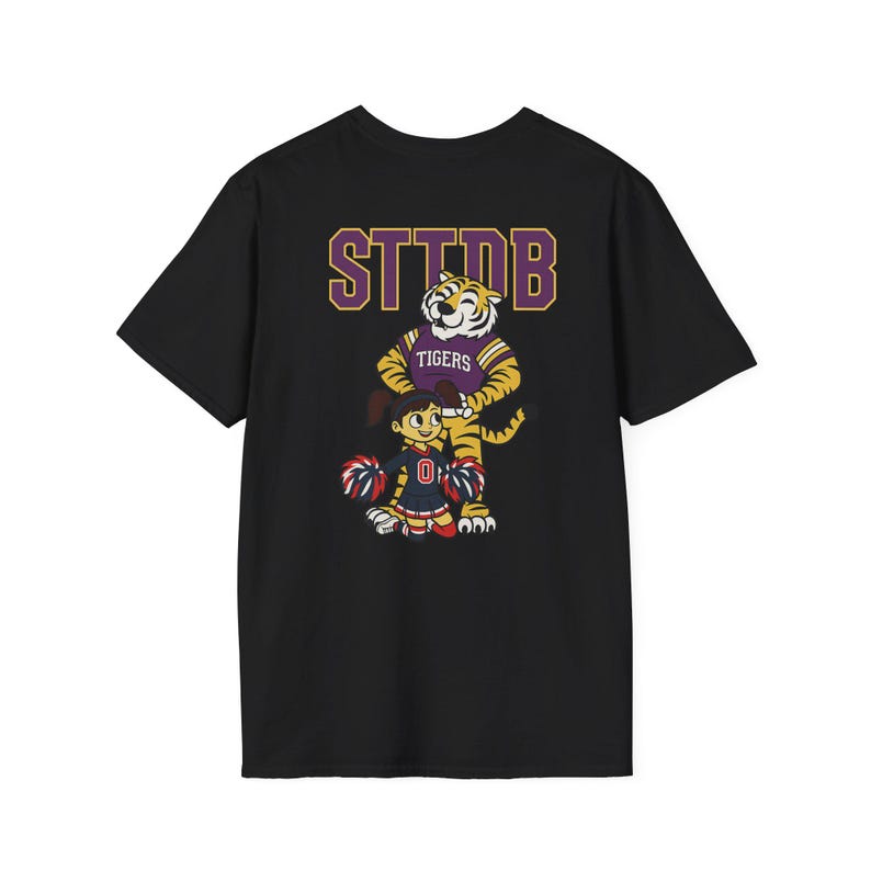 LSU Vs Ole Miss. Rivalry Art | STTDB Tiger Mascot PNG | College ...