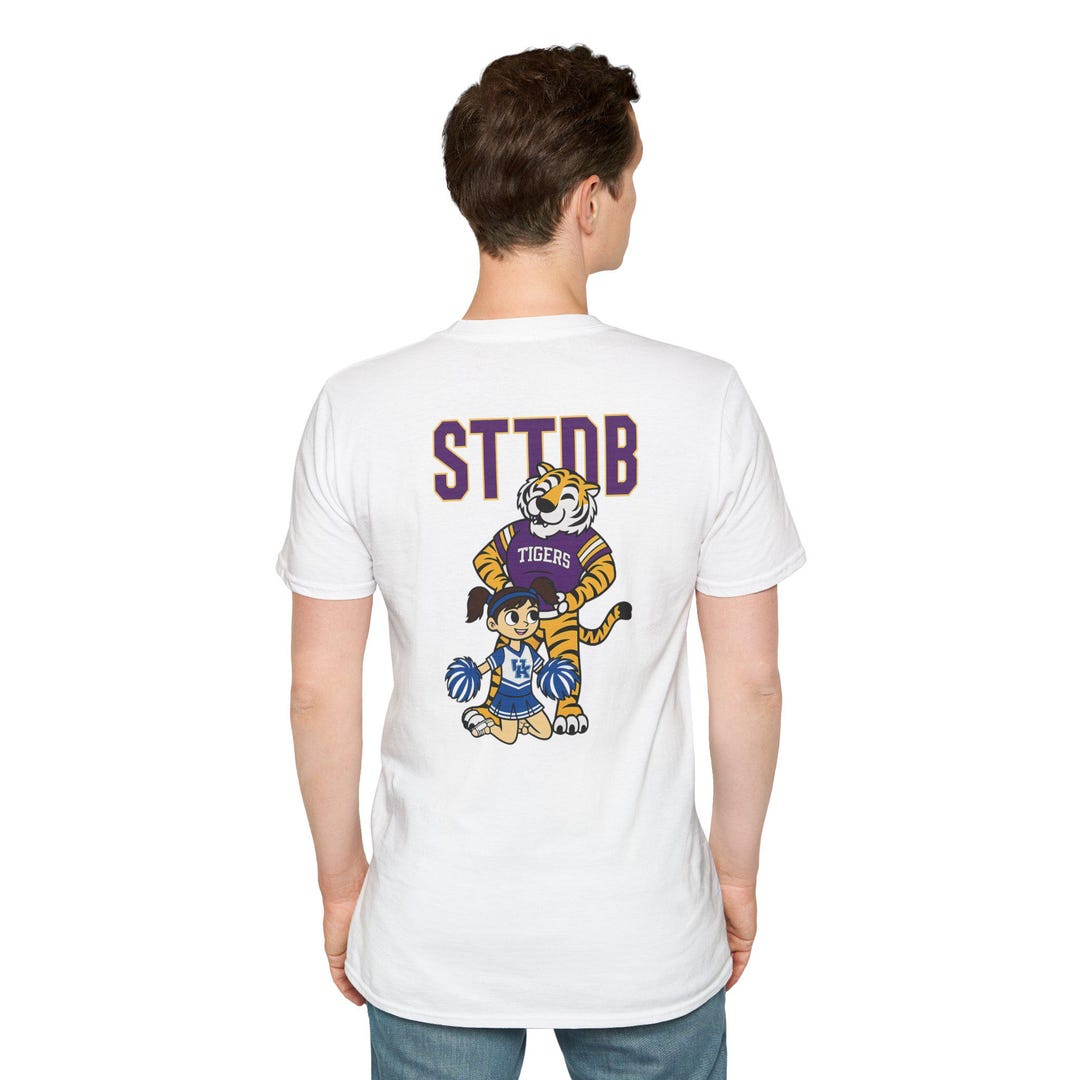 LSU Vs Kentucky Rivalry Art | STTDB Tiger Mascot PNG | College Football ...