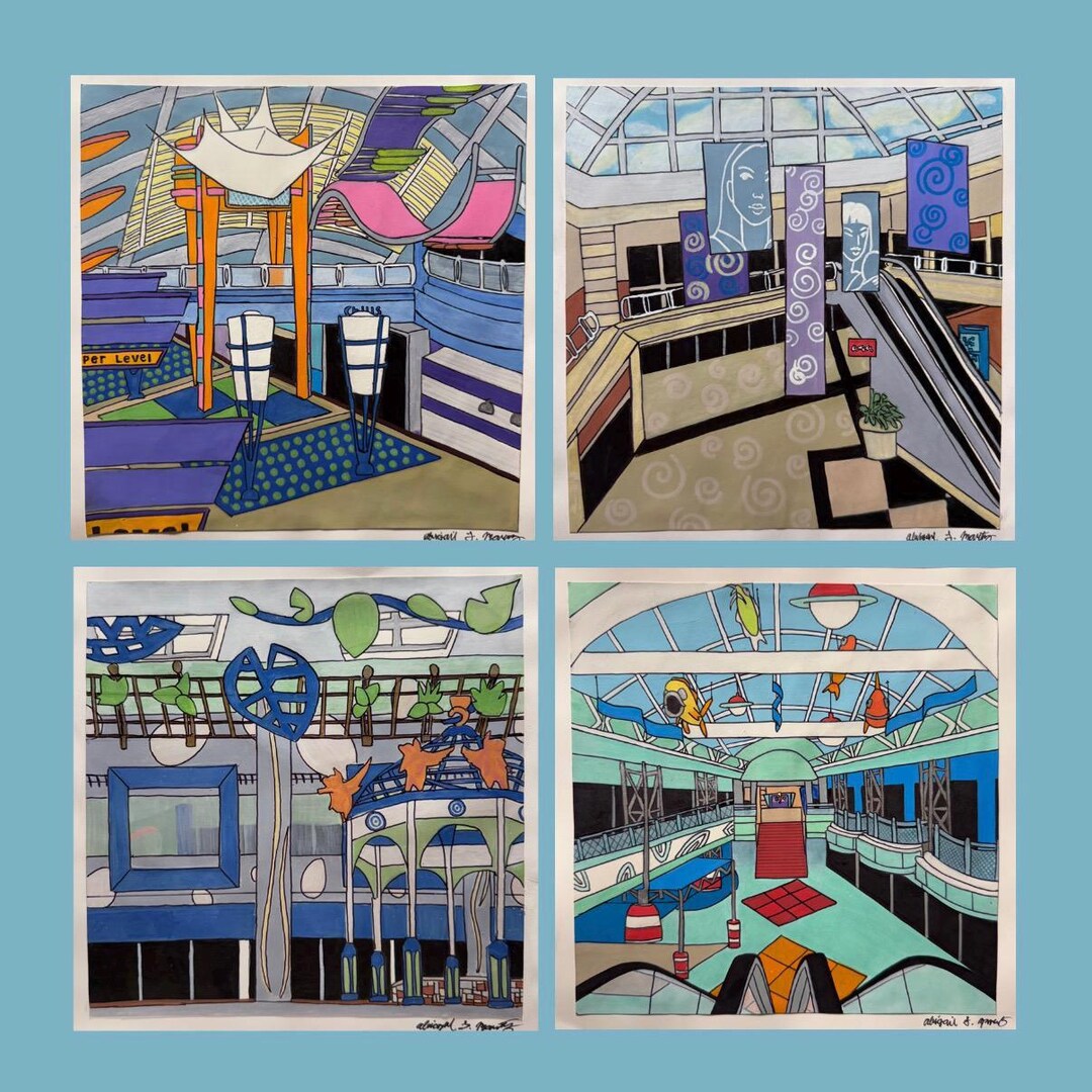 Forest Fair Mall Interior Prints - Etsy