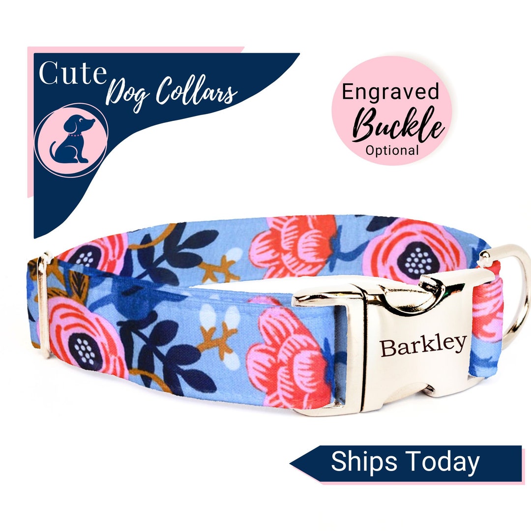Personalized Dog Collar, Collar Personalized, Custom Dog Collar ...