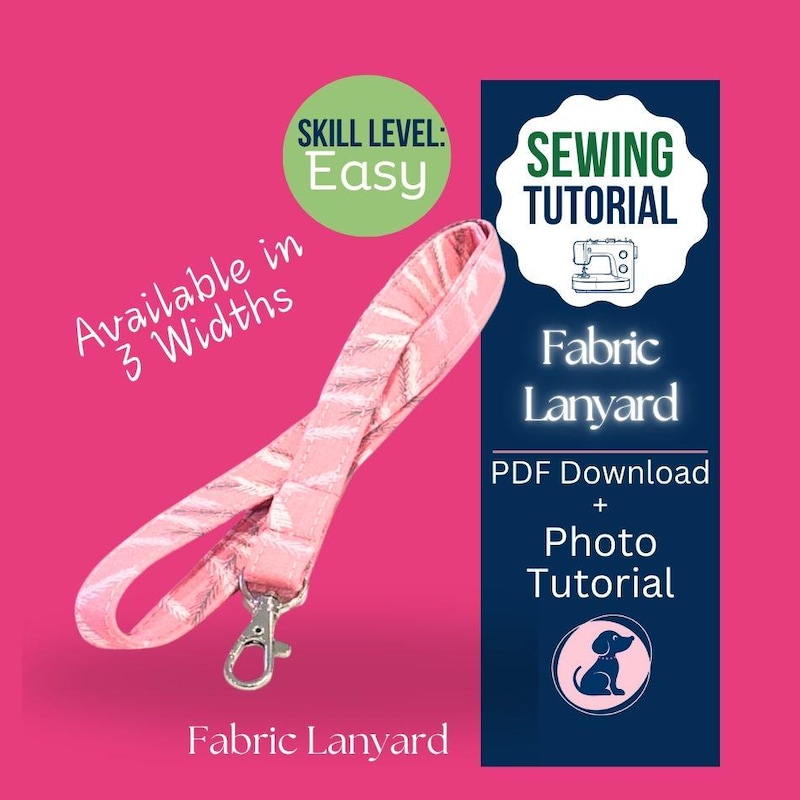 Fabric Keys Lanyard - Etsy UK