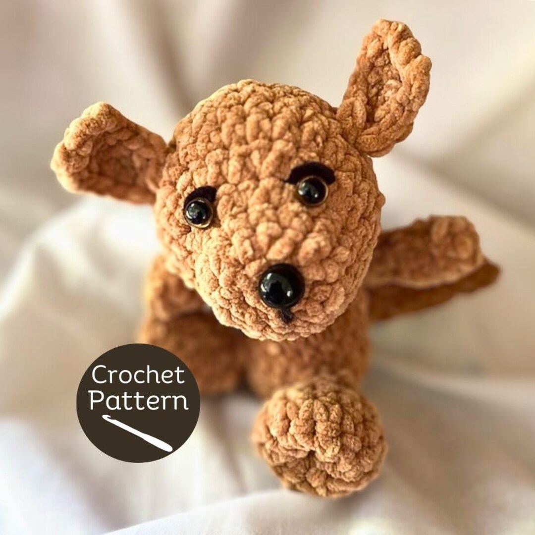 Crochet Dog Pattern Puppy Dog Amigurumi Pattern for Beginners PDF - Etsy
