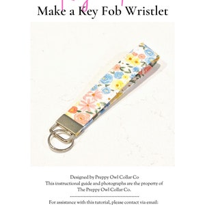 Beginner Sewing Keychain Pattern Digital PDF Template for DIY Projects ...