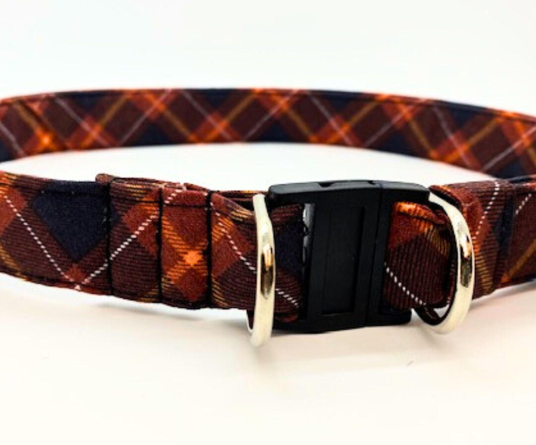 Plaid Breakaway Dog Collar: Adjustable Safety Pet Collar - Etsy
