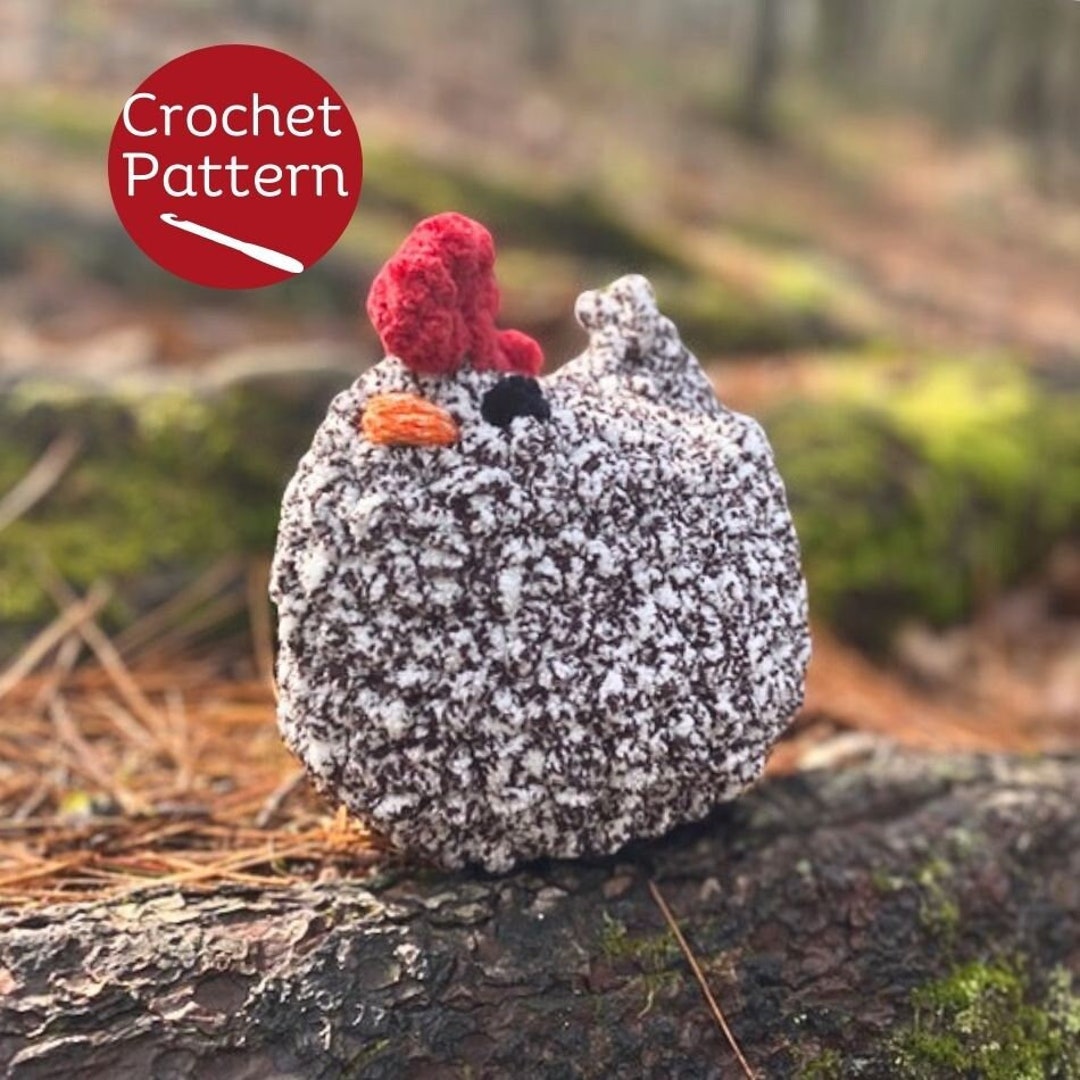 Crochet Chicken Pattern, Plush Chicken Crochet Pattern, Countryside ...