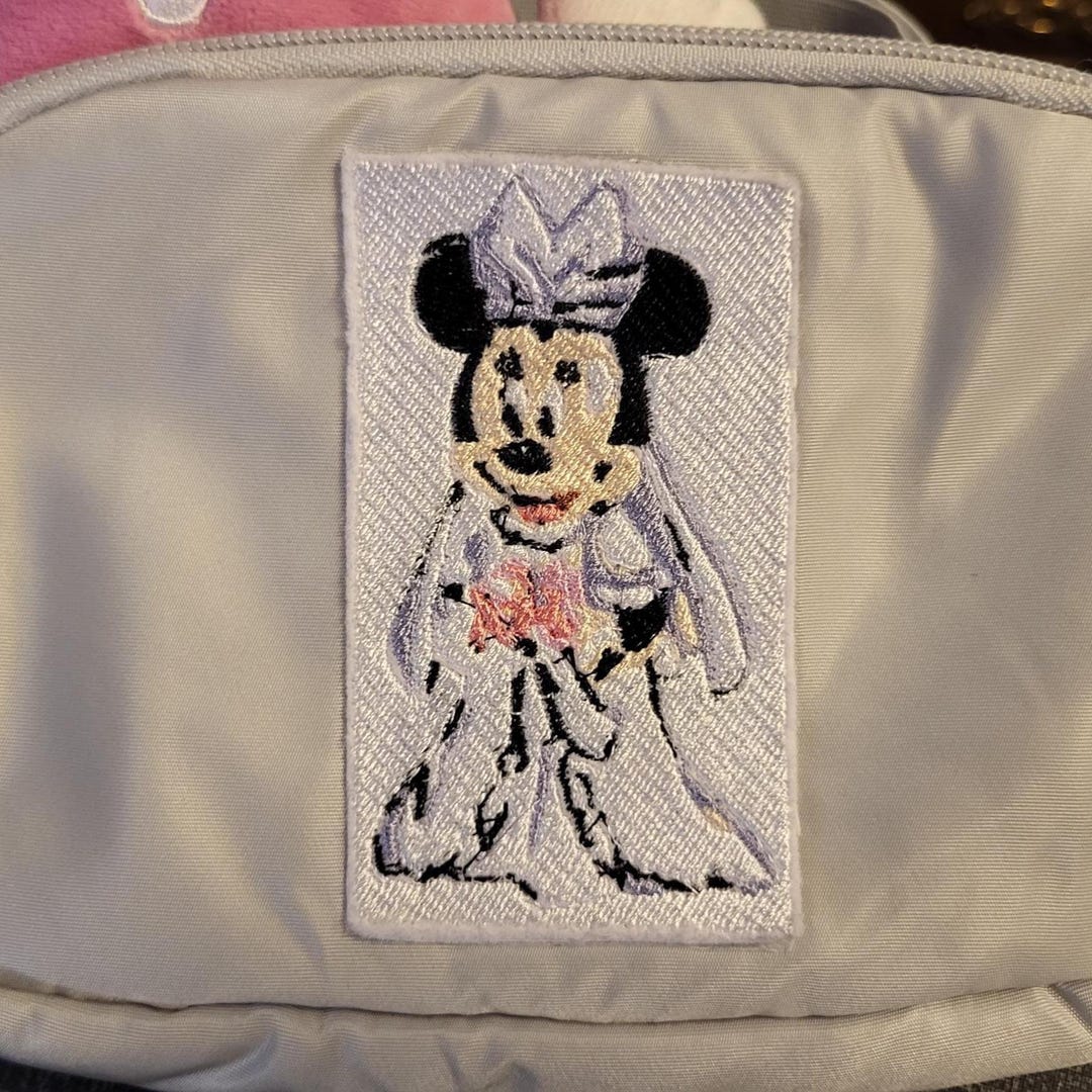 Minnie Mouse Bridal Disney Inspired Embroidery Pattern File for ...