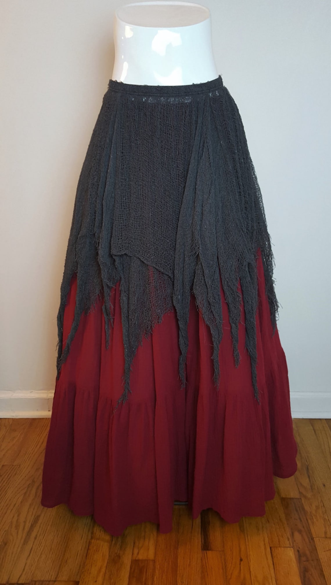 Ragged Net Over Skirt - Etsy