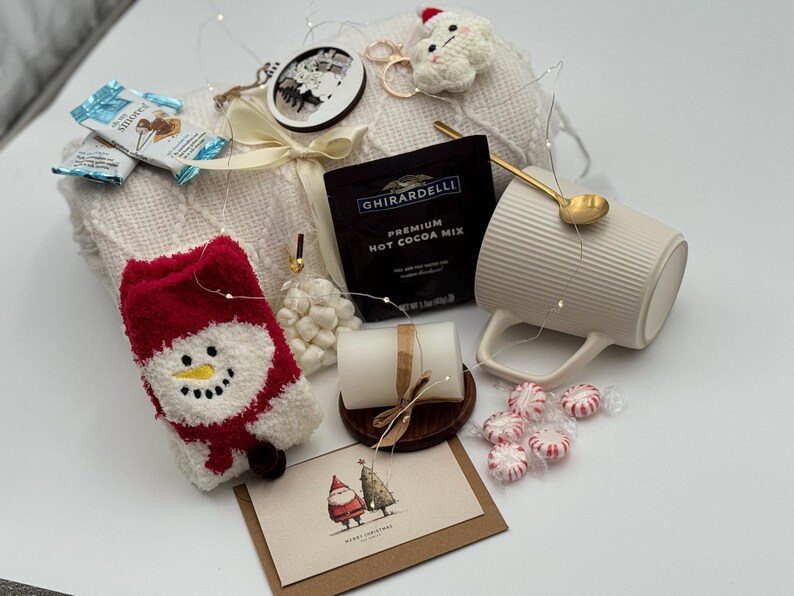 Cozy Christmas Gift Bundle – Holiday Comfort in a Box - Etsy