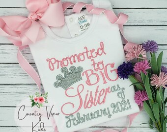 Big Sister Crown - Etsy