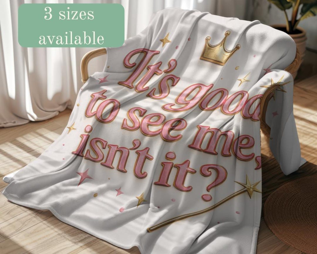 Musical Theater Quote Blanket Wickedly Witchy Throw Cozy Gift Broadway ...