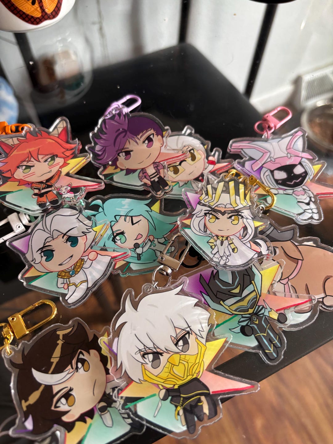 To Be Hero X Keychains All Heroes, Lin Ling, Nice, E-soul, Lucky Cyan ...