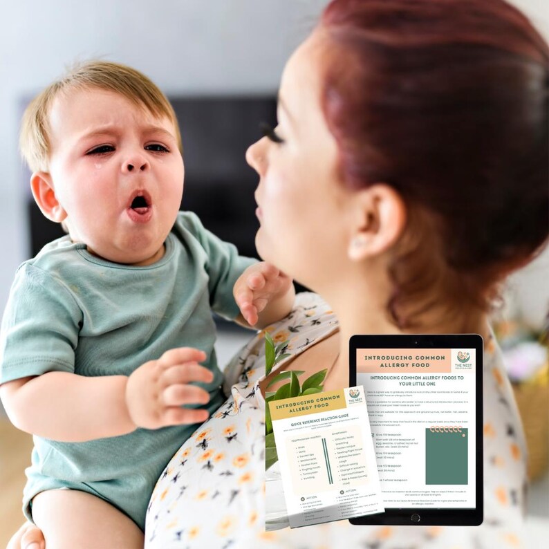 Introducing Allergy Foods to Baby Guide – Printable - Etsy