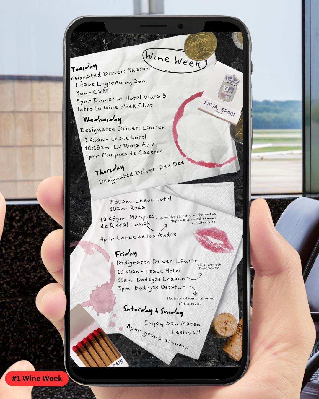 Custom Group Trip Itinerary, Bespoke Travel Plans (PNG, JPG, PDF) - Etsy