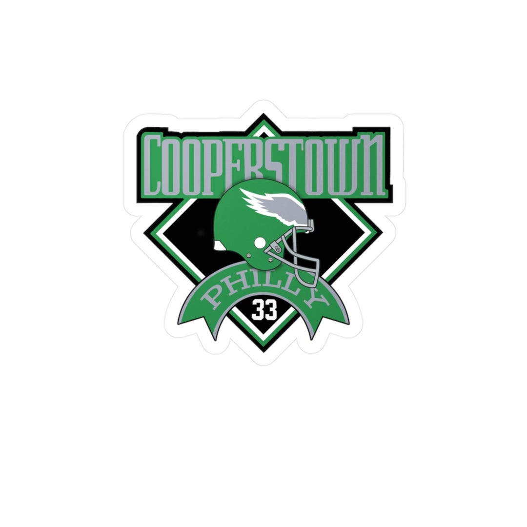 Cooperstown Eagles Kelly Green Kiss-cut Vinyl Sticker - Etsy
