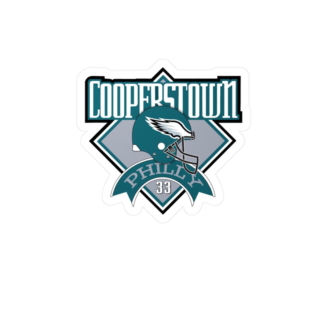 Cooperstown Eagles Midnight Green Kiss-cut Vinyl Sticker - Etsy
