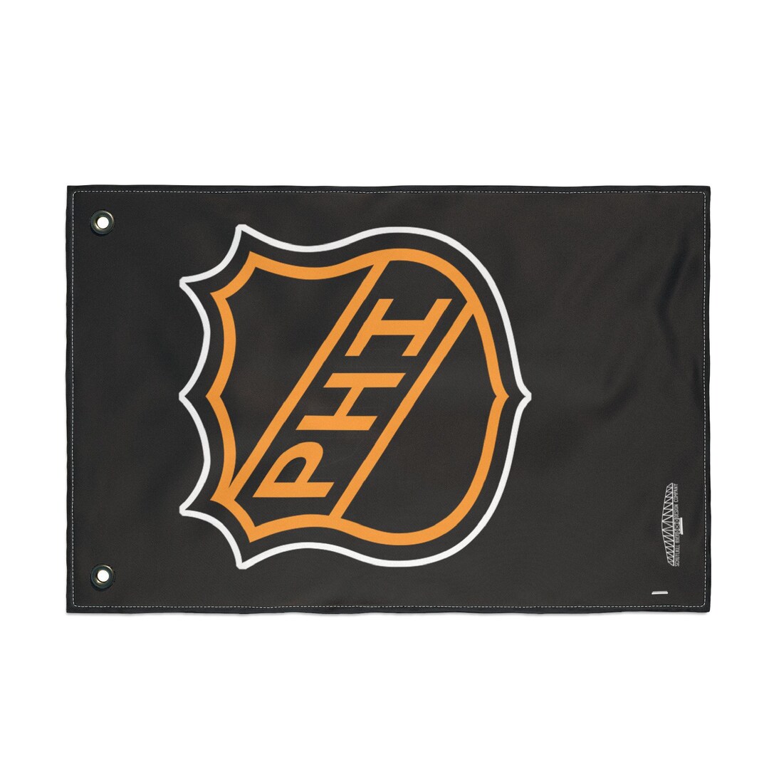Flyers PHI Crest Vertical Hanging Double Sided Flag - Etsy