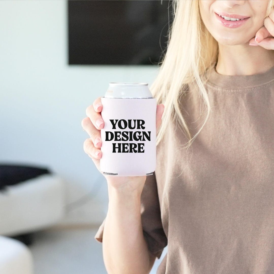 Can Cooler Mockup, Drink Koozie Mockup, Drink Sleeve Mockup, Regular ...