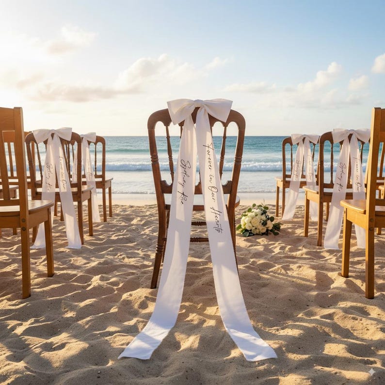 Personalized in Loving Memory Wedding Sign, Custom Memorial Chair ...