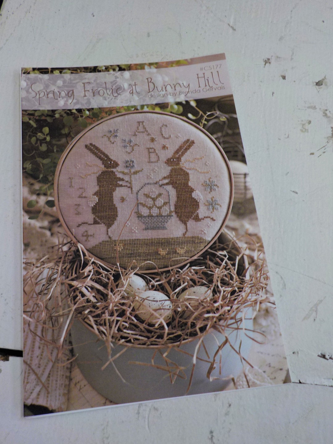 Spring Frolic at Bunny Hill by Brenda Gervais of With Thy Needle ...