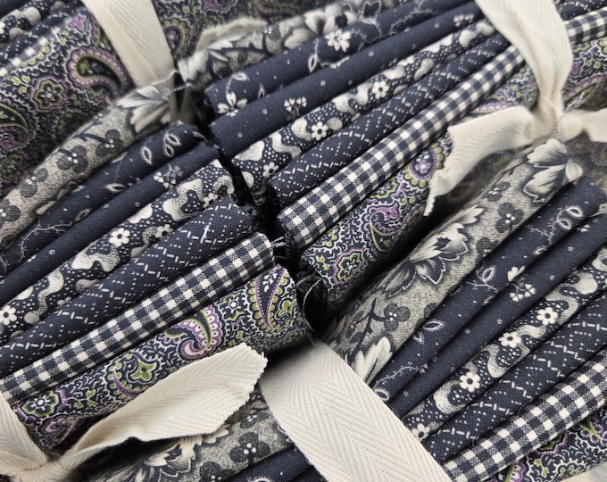 Goodnight Irene...graphite FQ Bundle...betsy Chutchian...moda Fabrics ...
