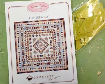 Hexagon Star-a-day by Karen Styles of Somerset Designs...pattern ...