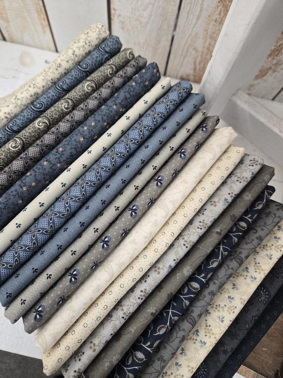 Stone Cottage...fat Quarter Bundle...pam Buda...marcus Fabrics...20 ...