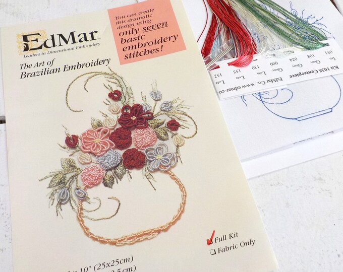 Herb Bouquet by MJ Hiney...the Ribbon Muse...complete Kit With ...